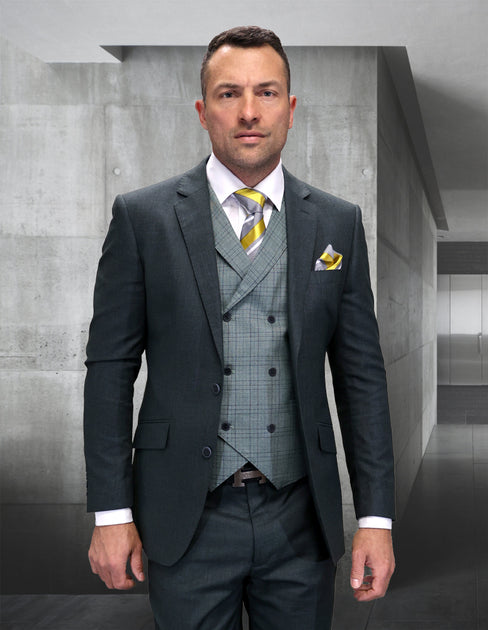 TARBONI 3 PC HUNTER MODERN FIT SUIT – Bachrach